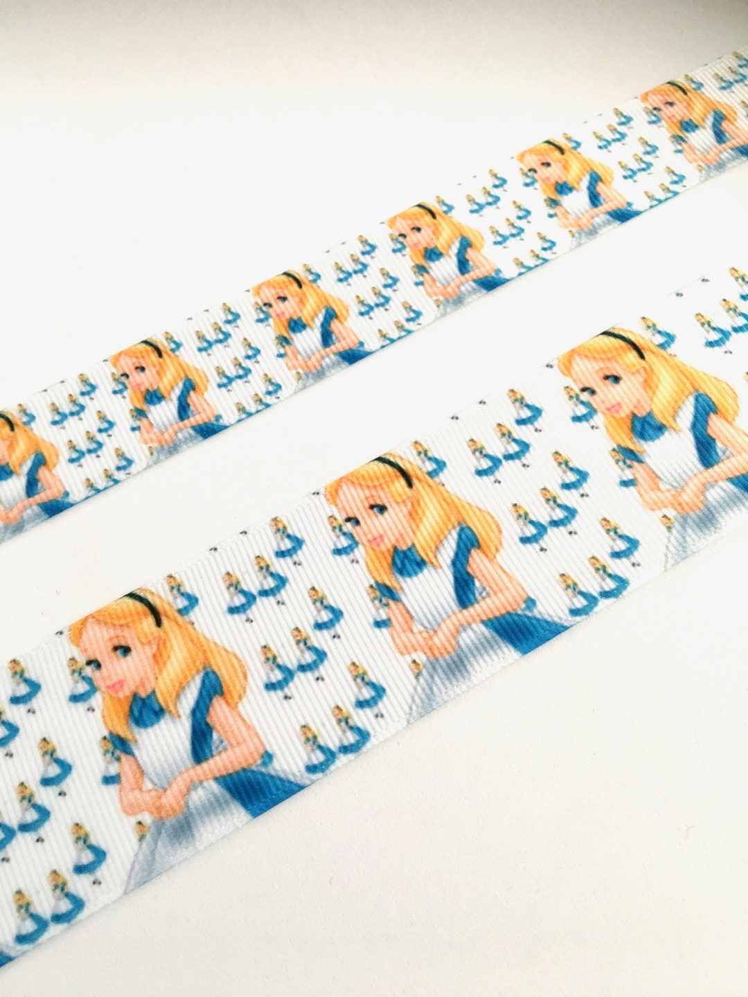 2-50 Yds,alice Ribbon,wonderland Ribbon,grosgrain Ribbon,ribbon by the ...