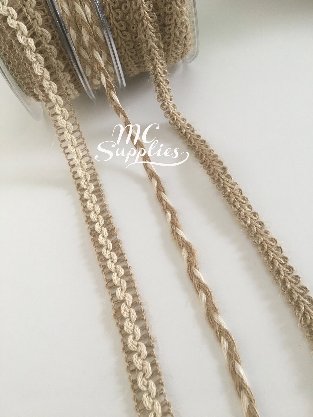 5 Yds,jute Ribbon,jute Trim, Ribbon, Ribbon,rustic Ribbon,jute by the ...