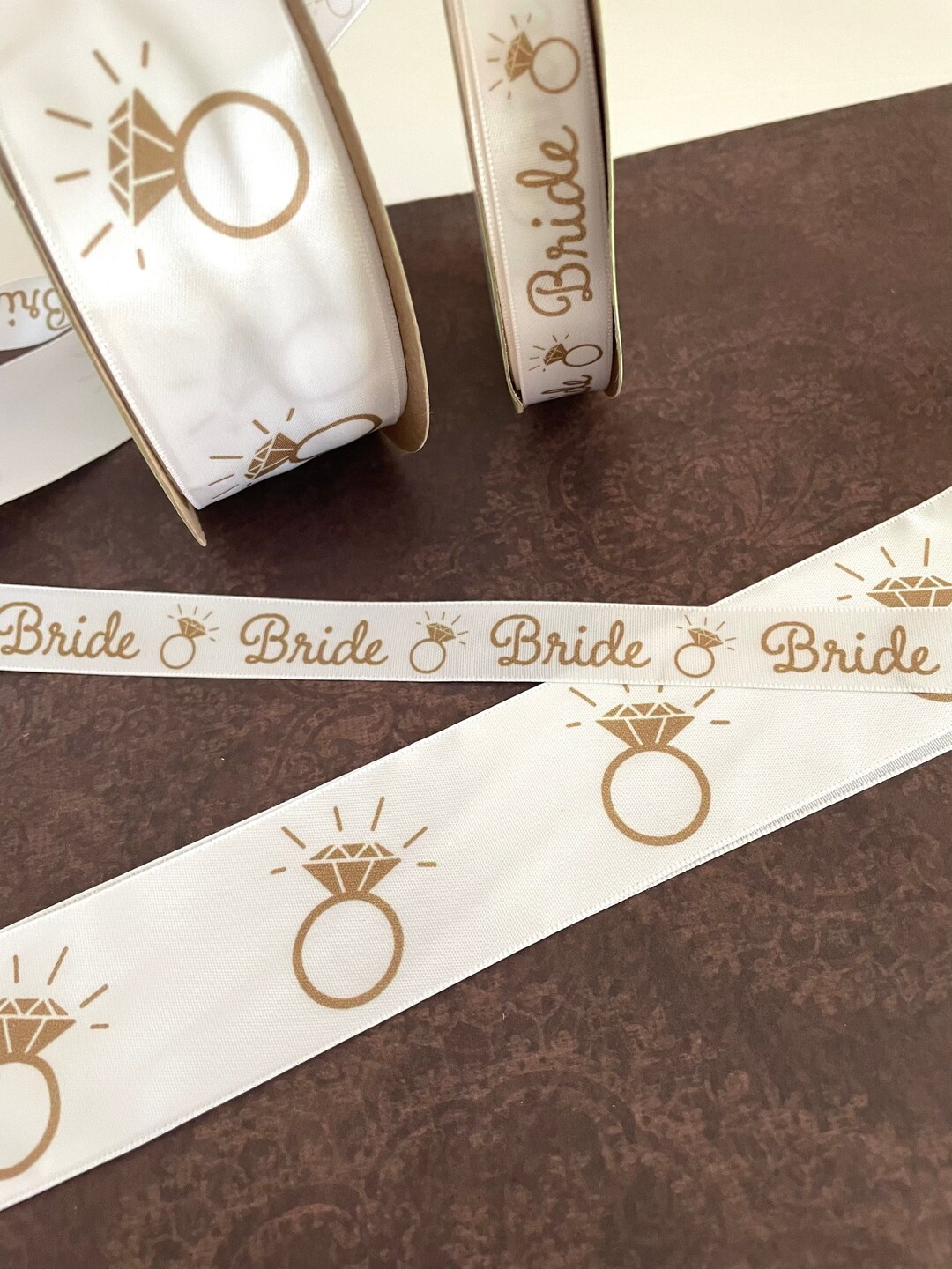 Engagement Ribbon, Wedding Ribbon,ribbon for Favors,fabric Ribbon ...