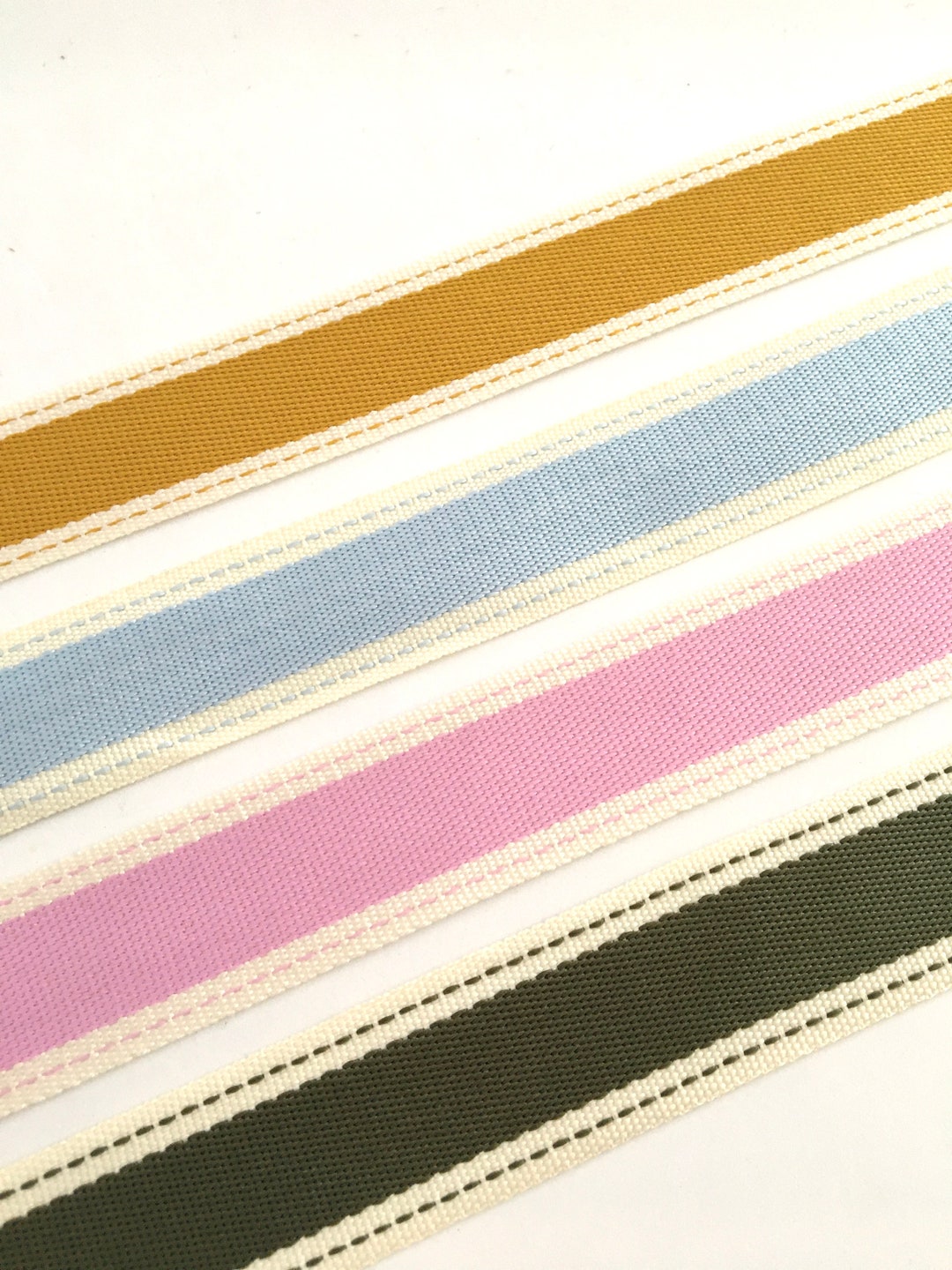 2 Yds, Fabric Ribbon,bicolor Ribbons,craft Ribbon,ribbon for Bows ...