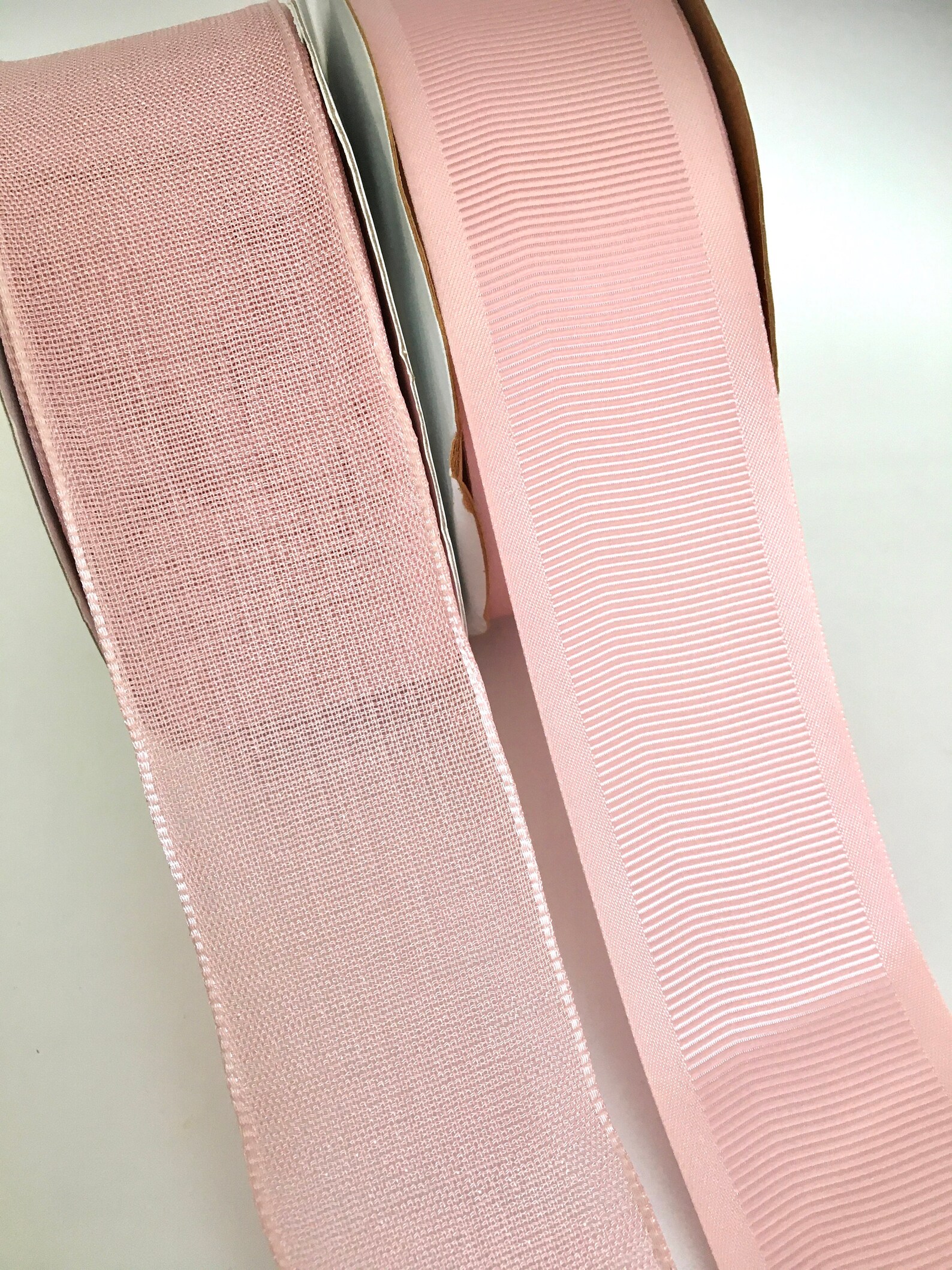 Pink Blush Ribbonpink Ribbonfabric Ribbonribbon for - Etsy