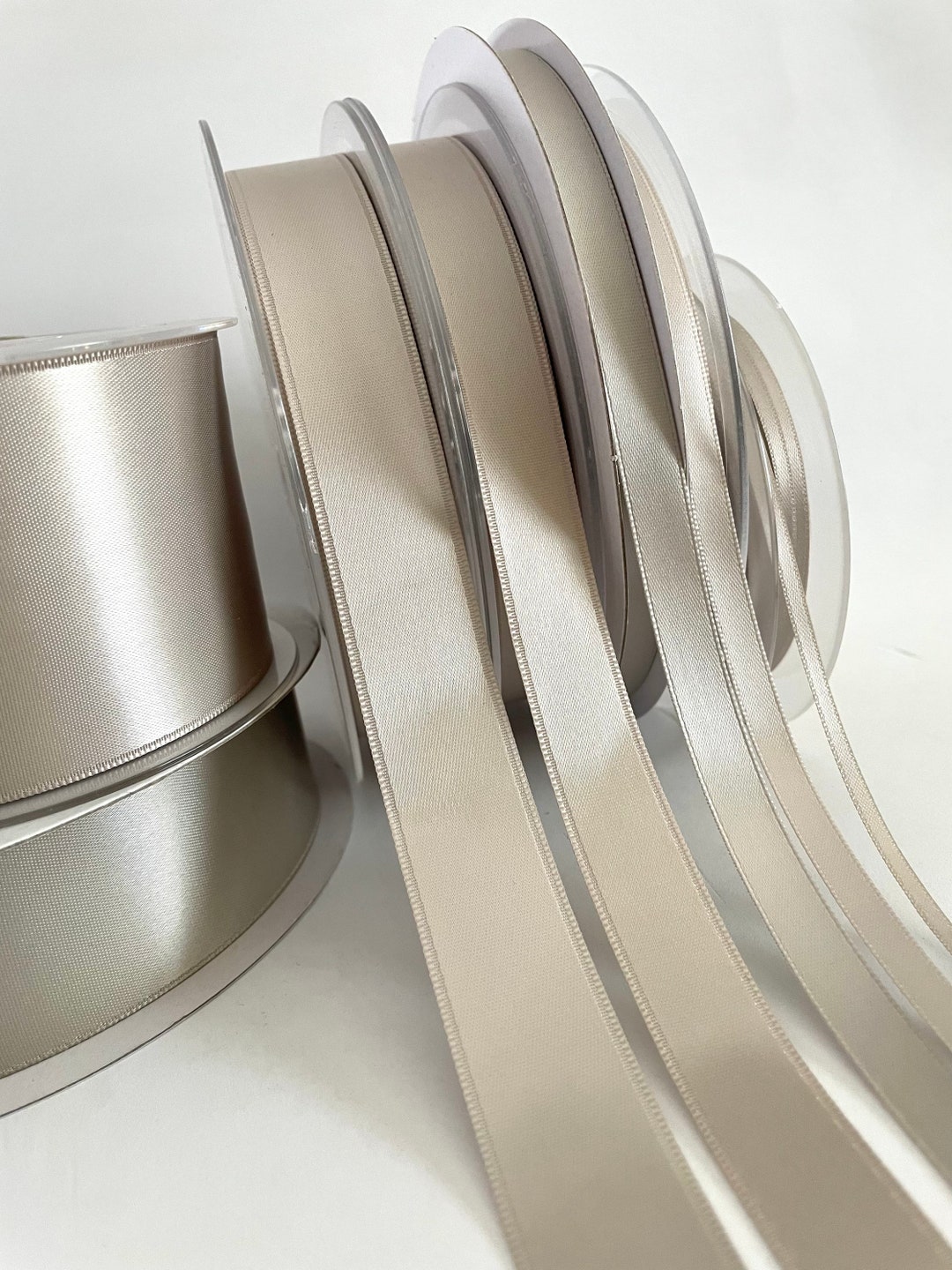 5-50 Yds,platinum Ribbon,fabric Ribbon,satin Ribbon,ribbon for Bows ...