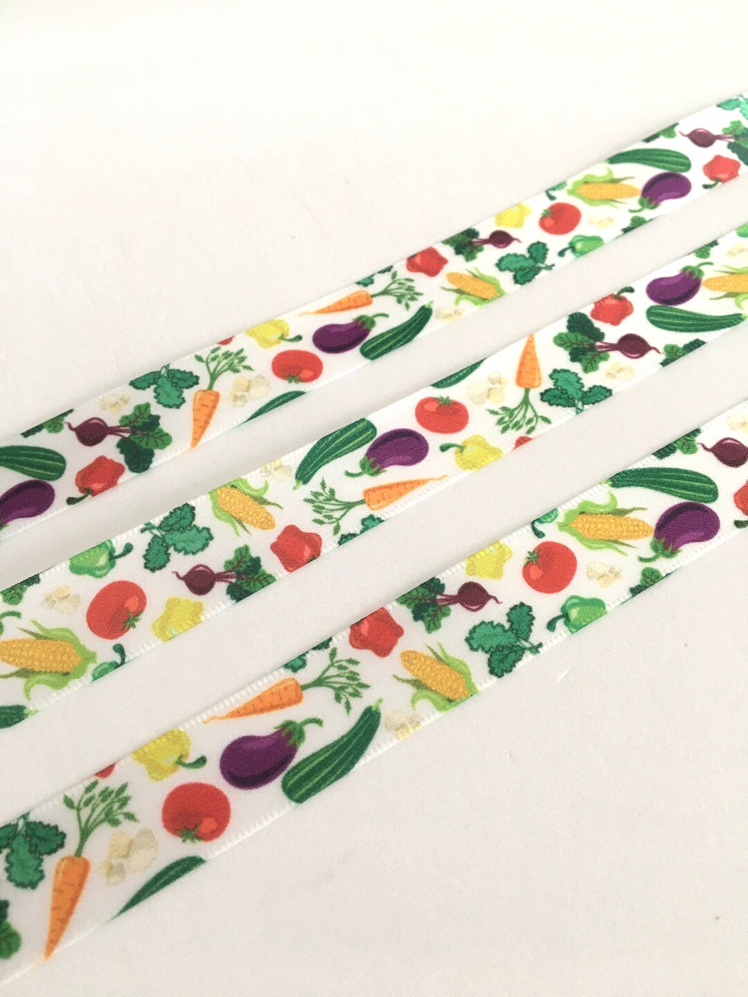 1-10 Yds,veggies Ribbon,vegetables Ribbon,scrapbooking Ribbon,ribbon by ...