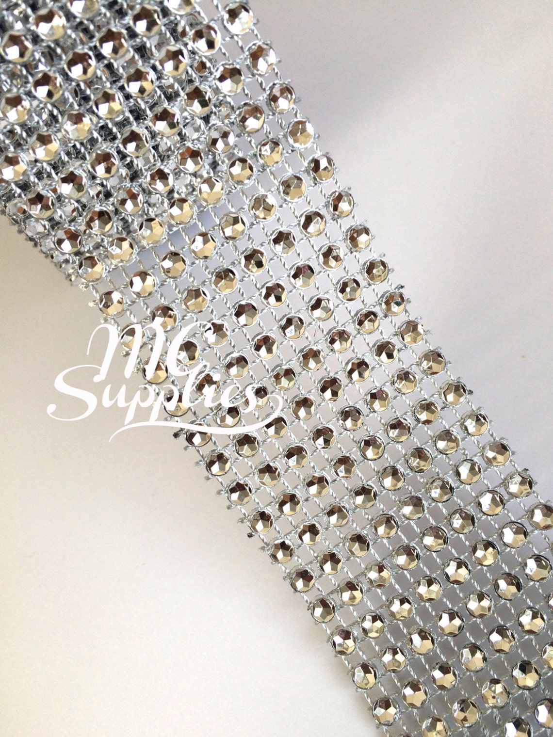 Diamond Mesh Ribbonjewel Ribbonrhinestone Ribbonmesh by the - Etsy