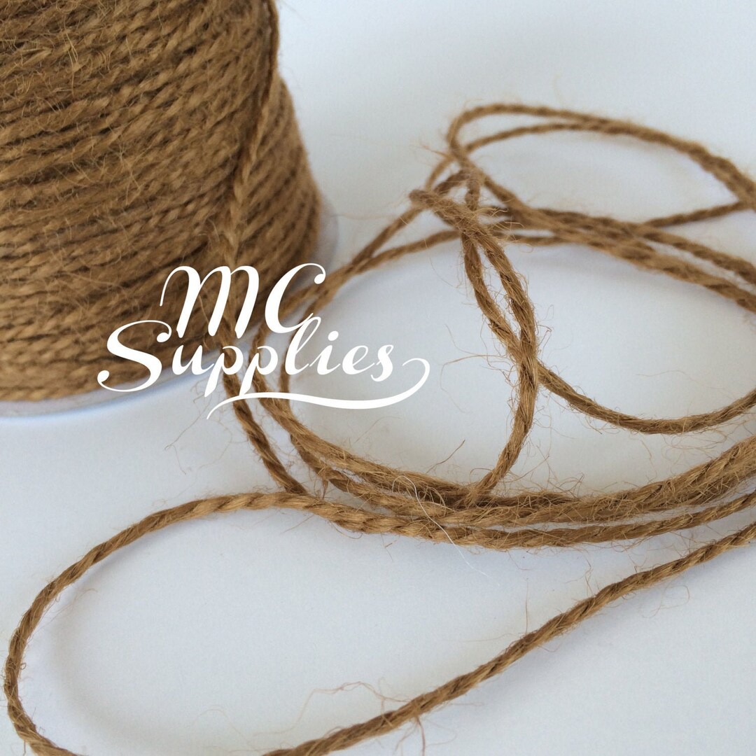 100 Yds,jute Cord,burlap Twine,jute,craft Twine,packaging Twine ...