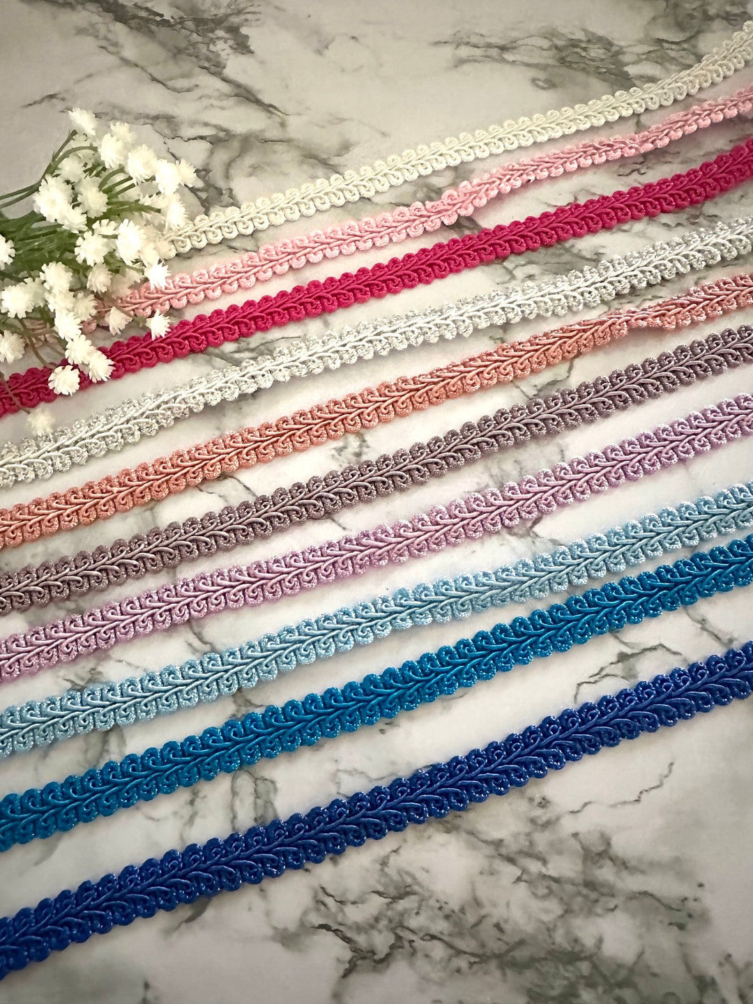 5-10 Yds,gimp Trim,braided Trim,upholstery Gimp,furniture Gimp Trim ...