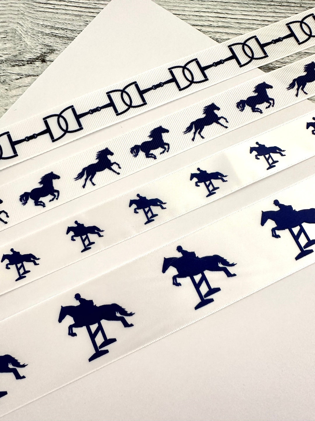 1-10 Yds,horse Riding Ribbon,horse Ribbon,equestrian Ribbon,bits Ribbon ...