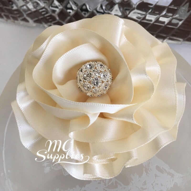 Ribbon Flower - Etsy