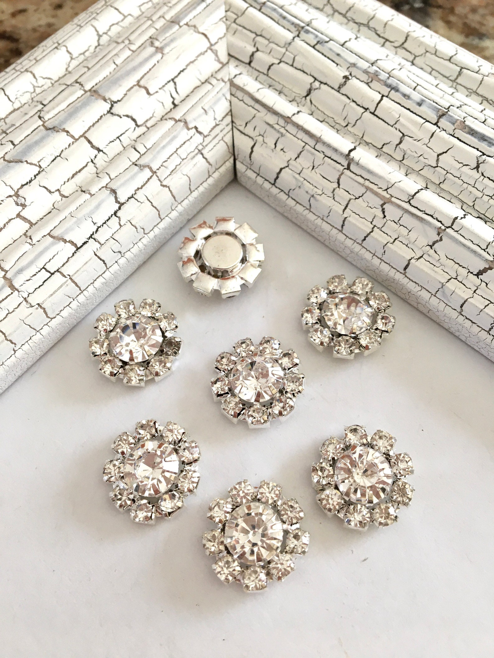 10 Pcs Flower Rhinestones,crystal Rhinestone,wedding Rhinestones ...