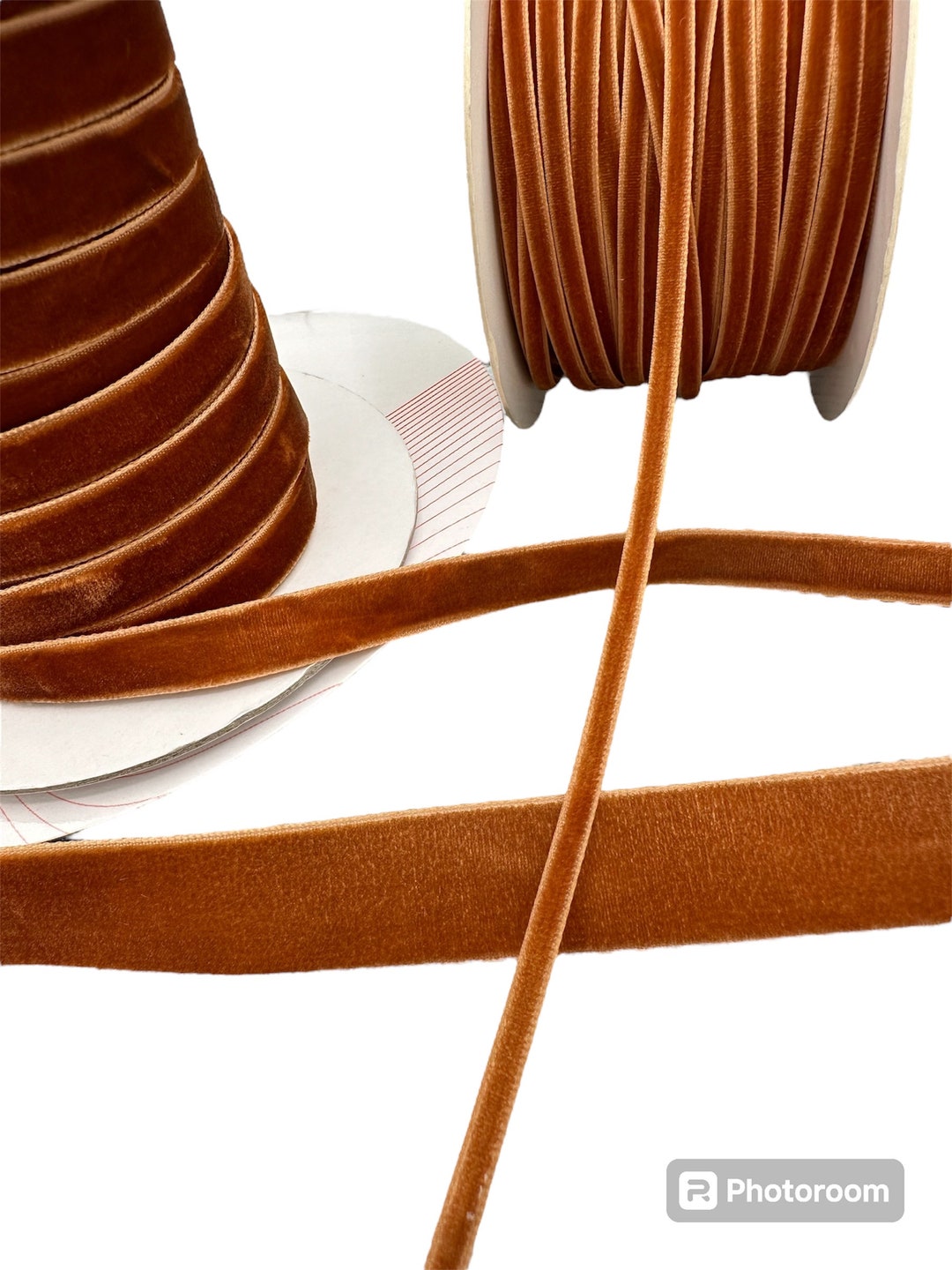 5-50 Yds,orange Velvet Ribbon,orange Ribbon,fabric Ribbon,ribbon,ribbon ...