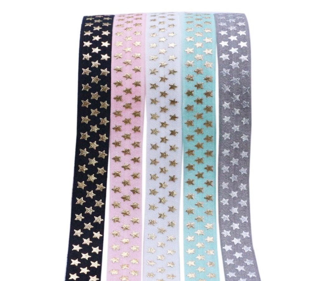 2 Yds,stars Elastic,christmas Elastic,baby Elastic,stars FOE Elastic ...
