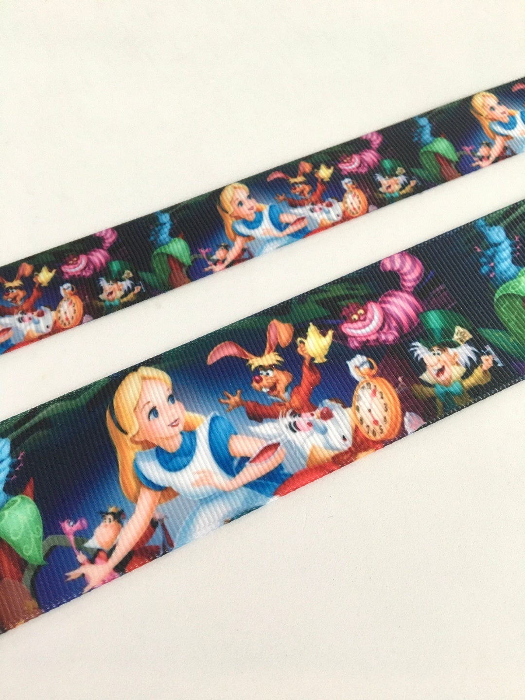 2-50 Yds,alice Ribbon,wonderland Ribbon,princess Ribbon,grosgrain ...