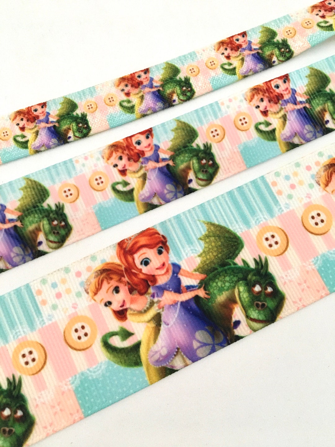 2 Yds,princess Ribbon,cartoon Ribbon,ribbon by the Yard,ribbon for Bows ...