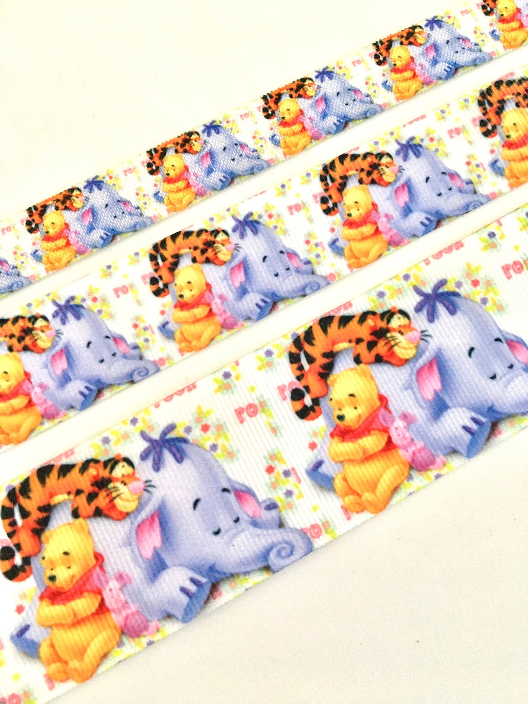 2-50 Yds,cartoon Ribbon,foe Elastic,cartoon Bear Ribbon,grosgrain ...