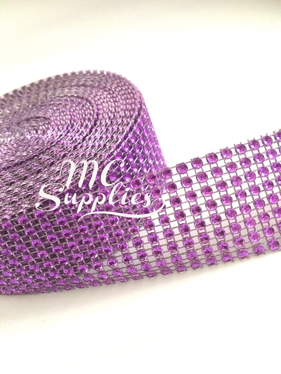 Diamond Mesh Ribbon,rhinestone Trim,jewel Ribbon,mesh by the Yard ...
