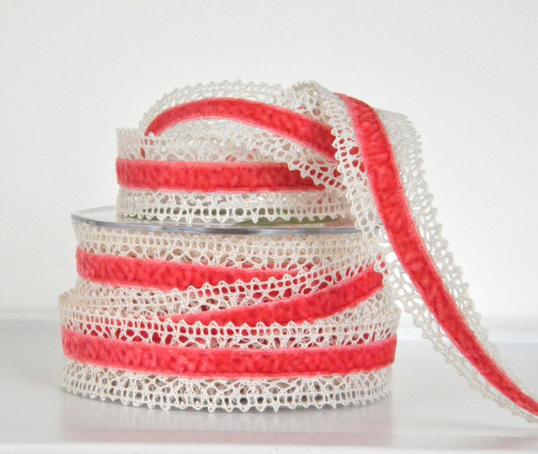 Pink Ribbon,crochet Ribbon,velvet Ribbon,fabric Ribbon,embellish Ribbon ...