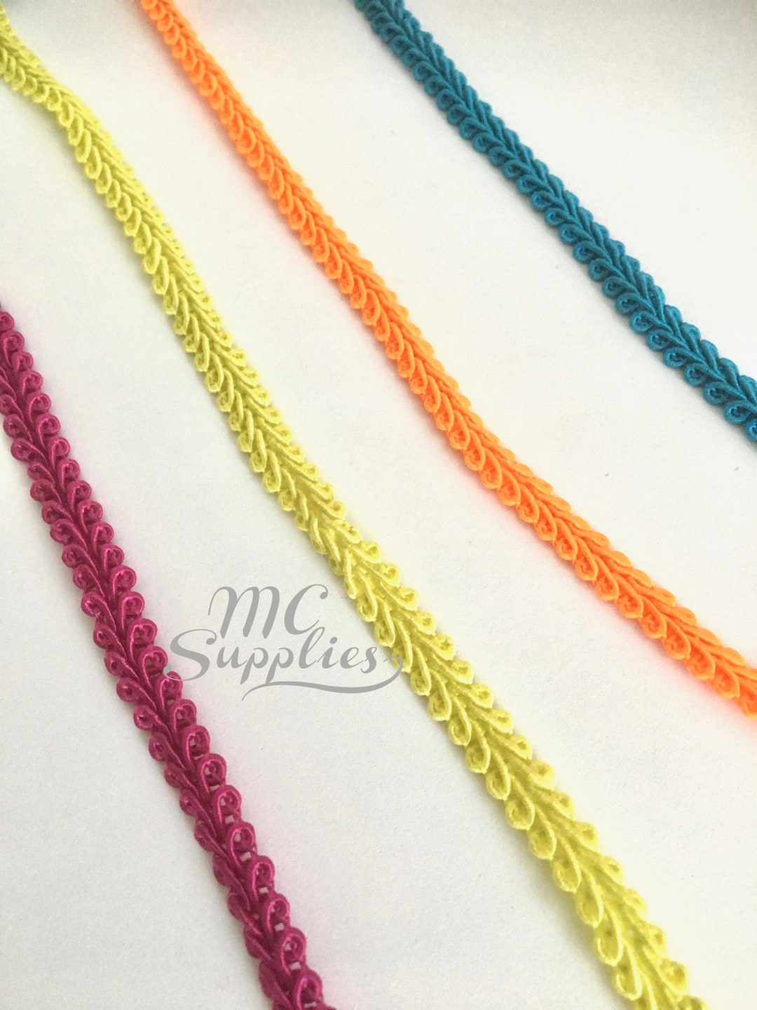 2 Yds,gimp Trim,braided Trim,upholstery Gimp,furniture Gimp Trim ...