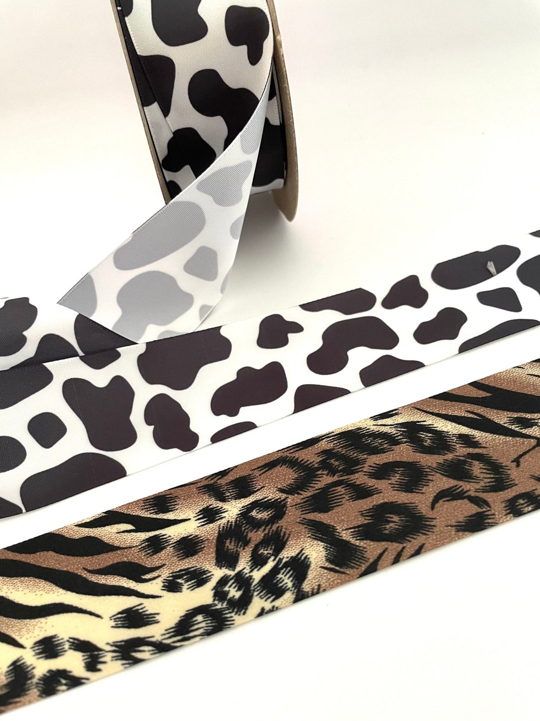 Jaguar Ribbon,cow Ribbon,animal Skin Ribbon,embellished Ribbon,craft ...