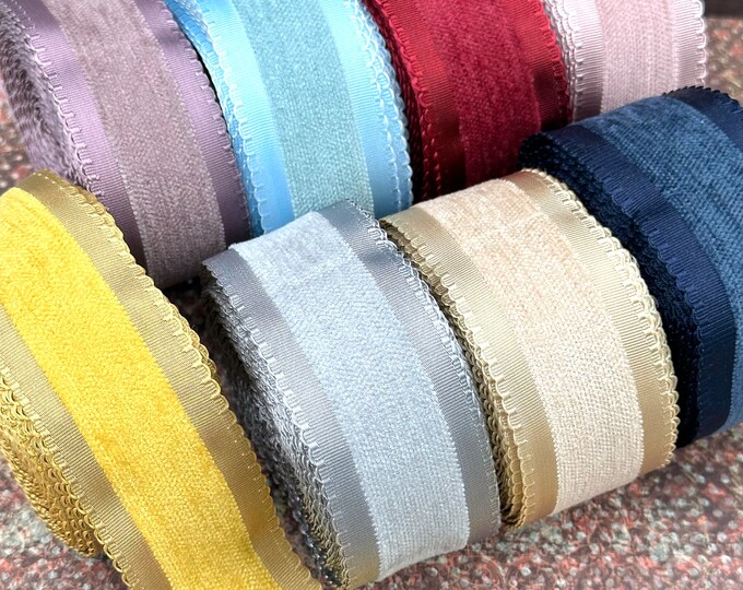 1-10 Yds,velvet Ribbon,flocking Ribbon,textured Ribbon,craft Ribbon ...