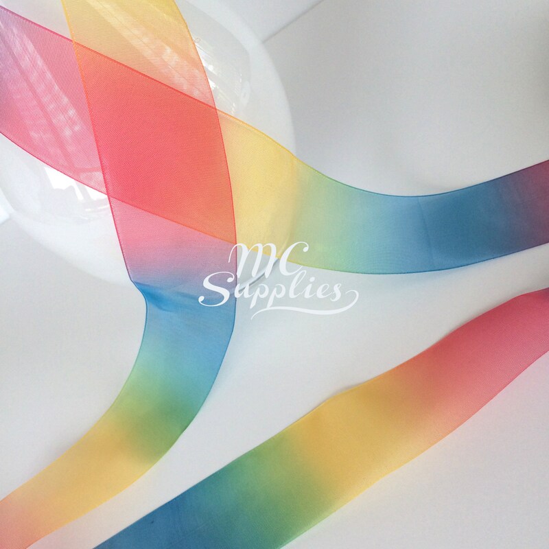 Rainbow Ribbon - Etsy