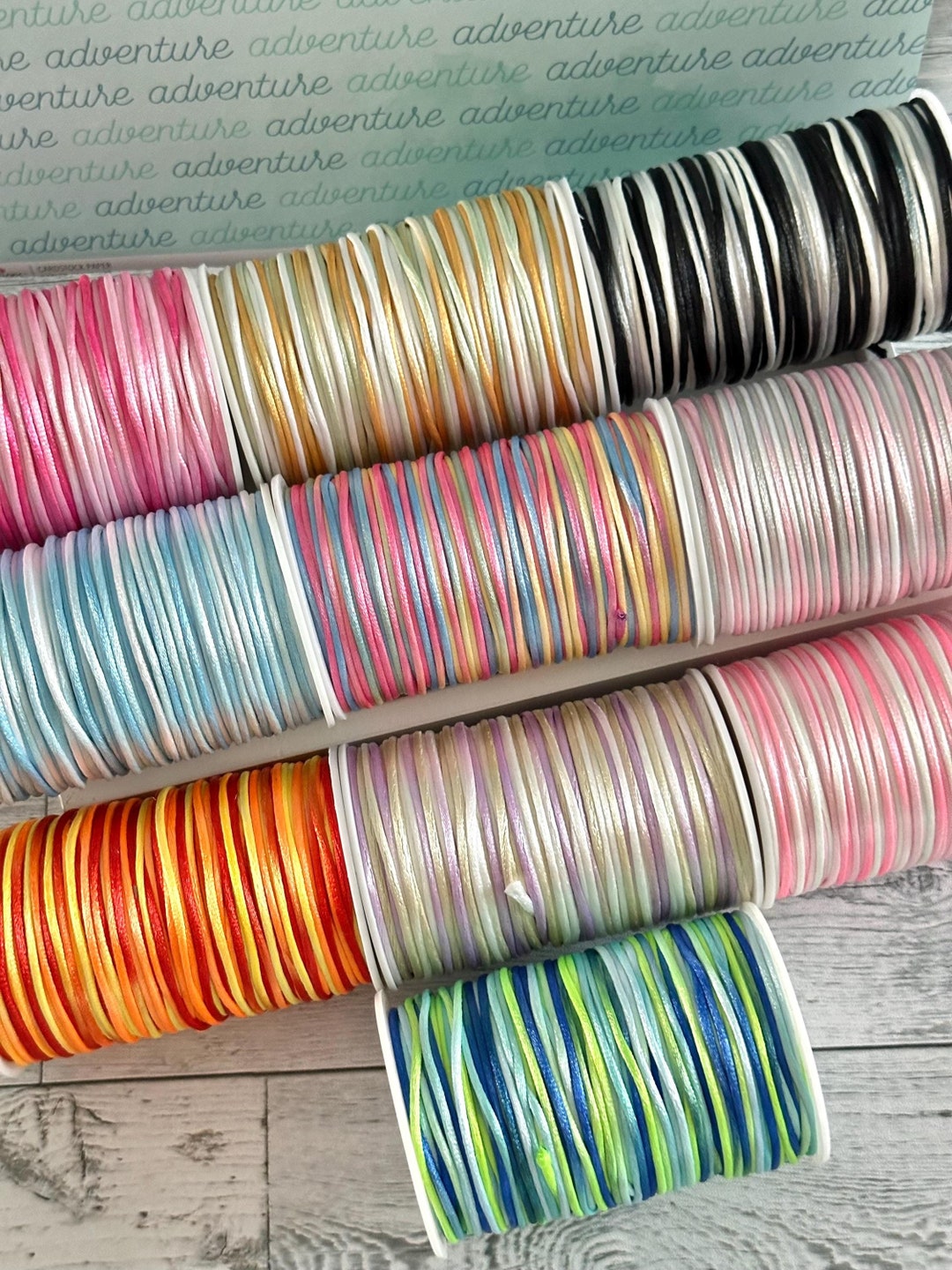 10-100 Yds,rattail Cord,colorful Cord,macrame Cord,rat Tail Cord,cola ...