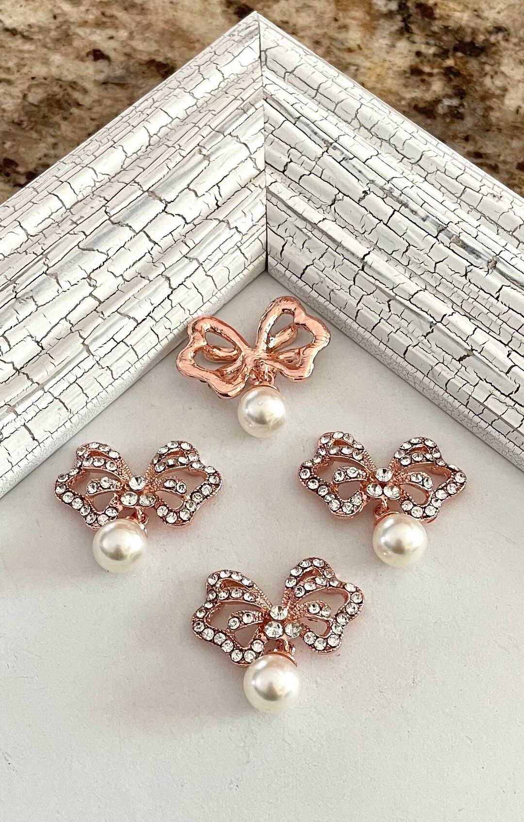 3 Pcs,pearl Rhinestones,rhinestones for Flowers,embellished Rhinestone ...