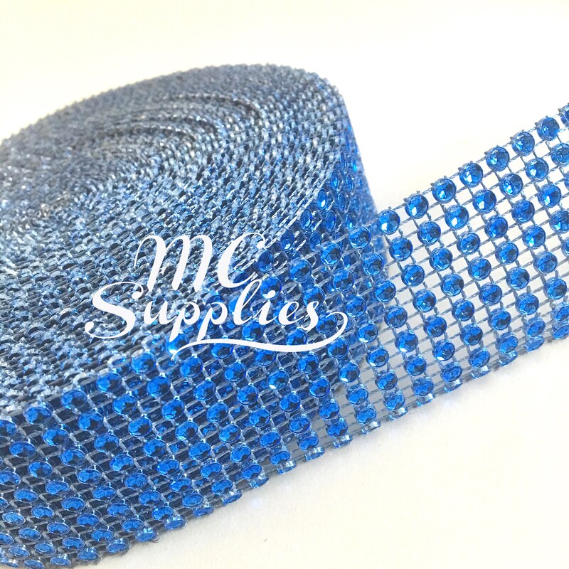 Blue Rhinestone Trim - Etsy