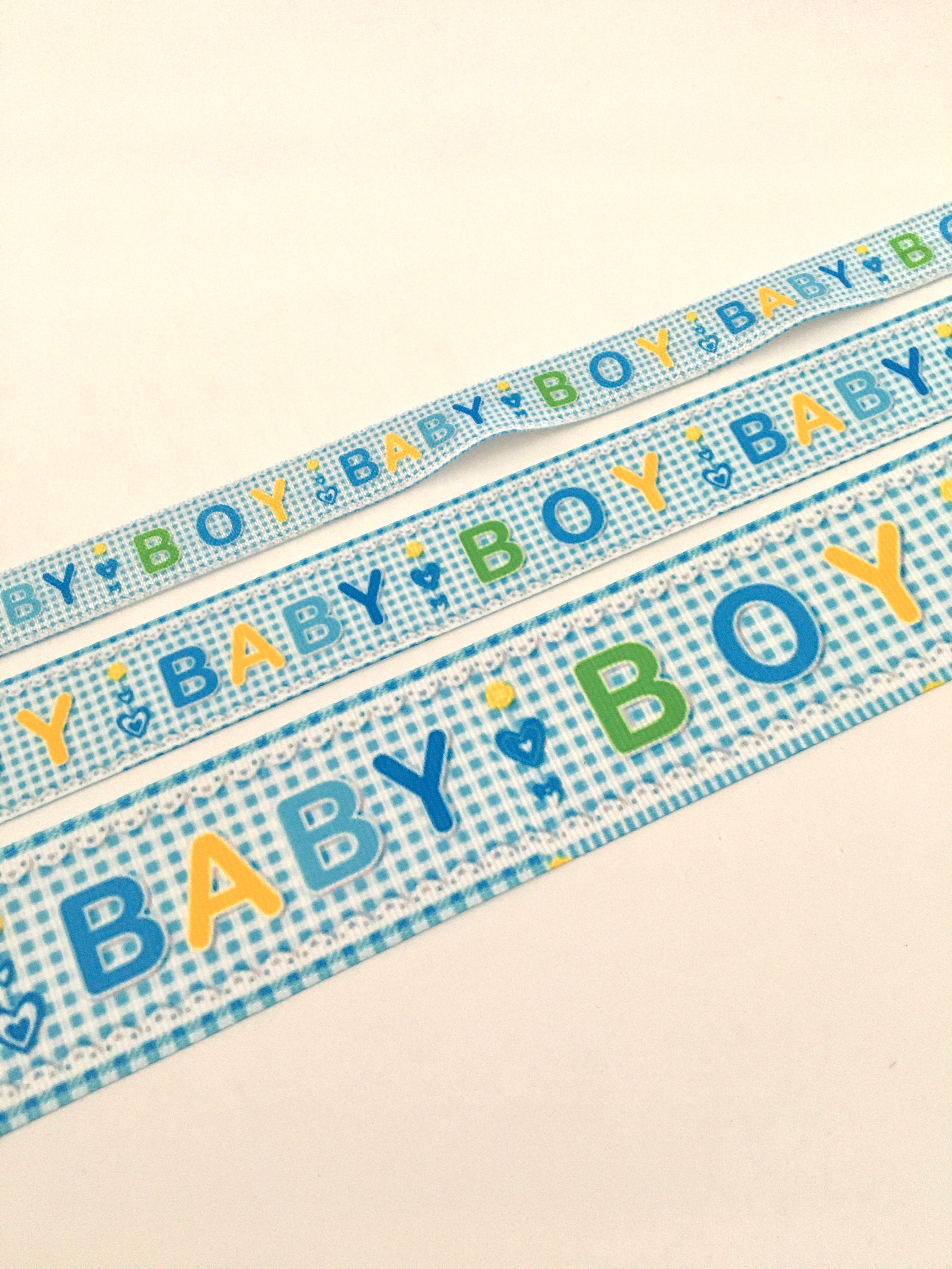 Baby Blue Ribbon Border