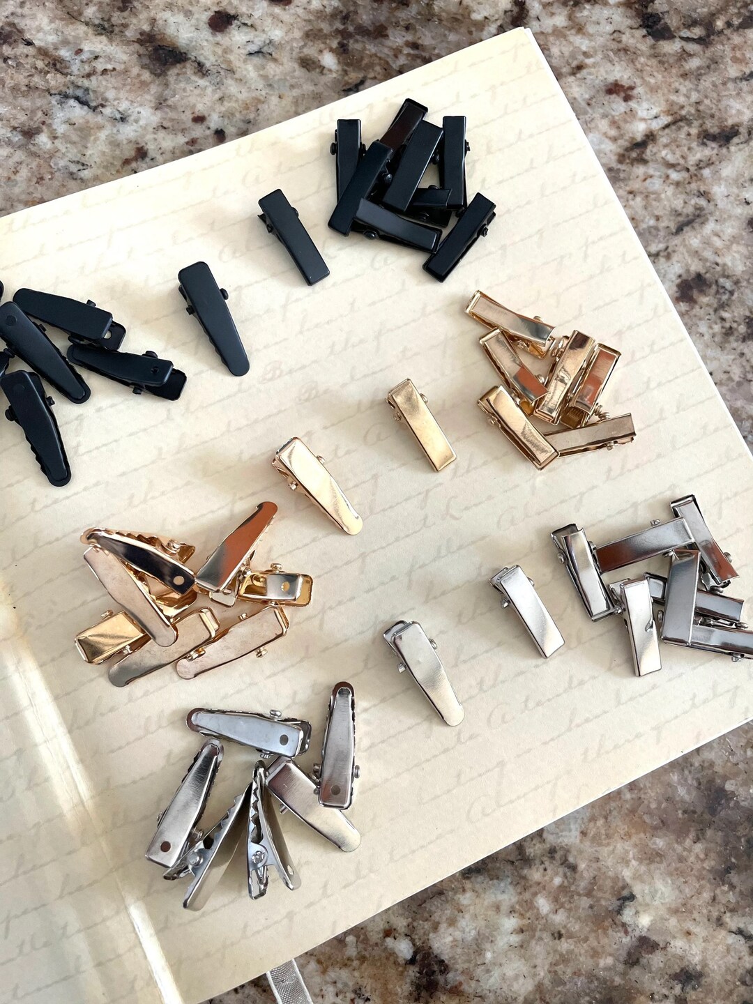 10 Pcs,alligator Clip,blank Alligator Clips,metal Alligator Clips,diy ...