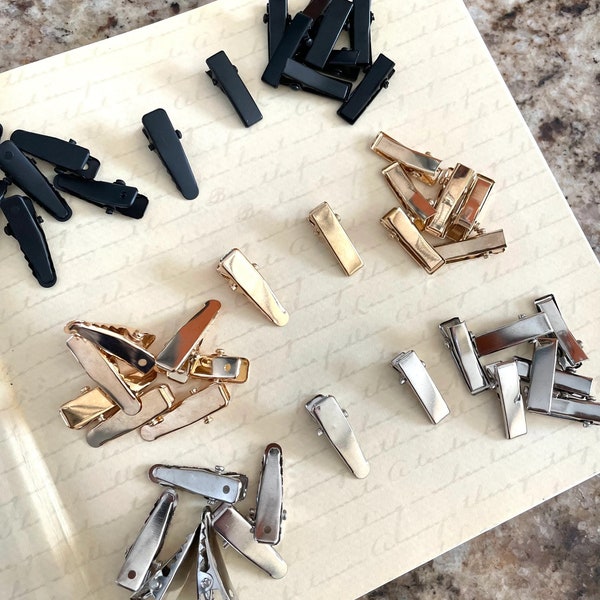Small Alligator Clips - Etsy