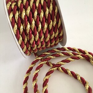 10 Yds,christmas Rope,wedding Rope,gift Cord,craft Rope,packaging Rope ...
