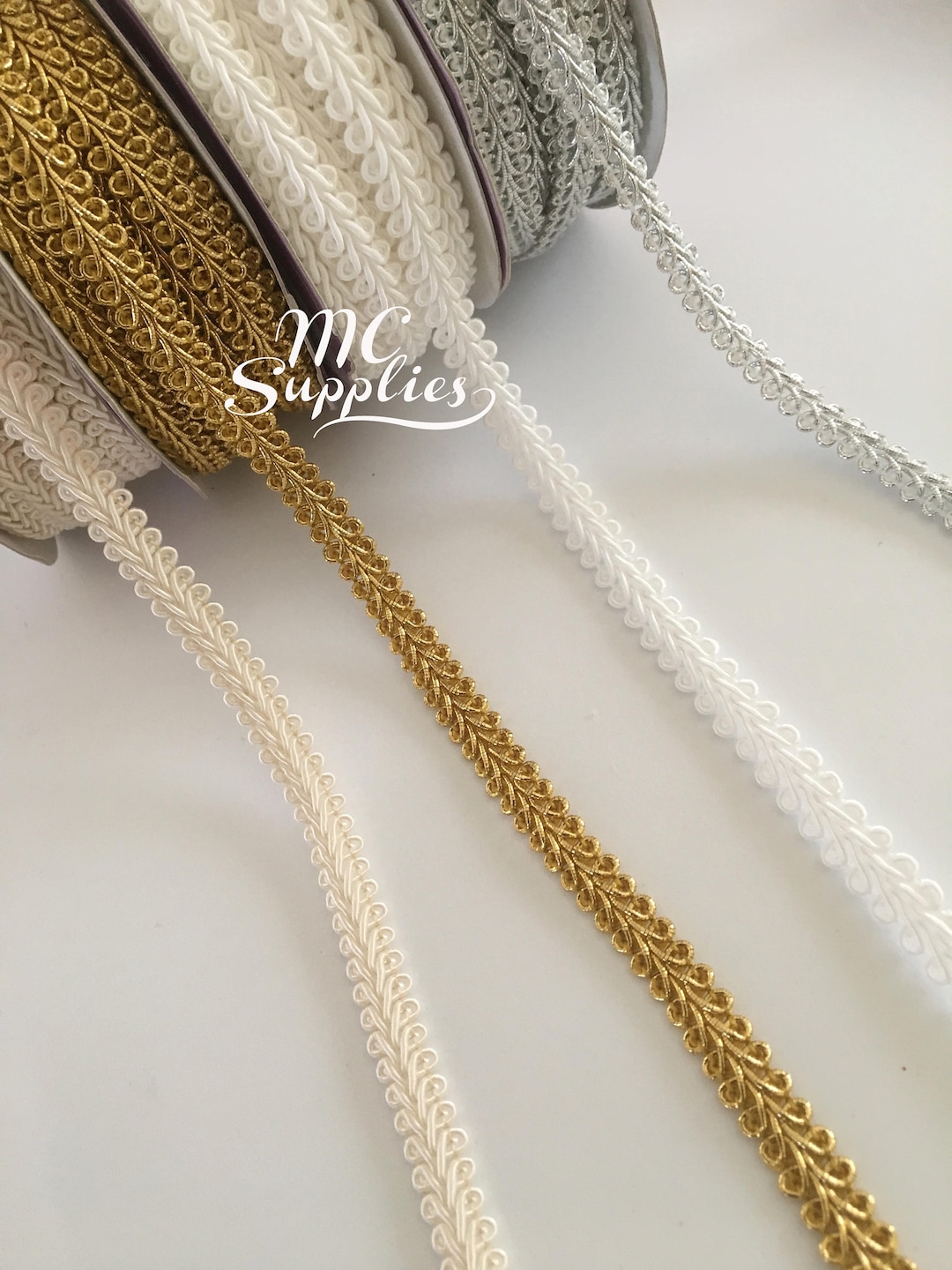 2-10 Yds,gimp Trim,braided Trim,upholstery Gimp,furniture Gimp Trim ...