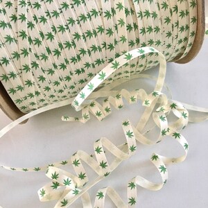 20 Yds,cannabis Ribbon,marijuana Leaves Ribbon,weed Ribbon,ribbon for ...