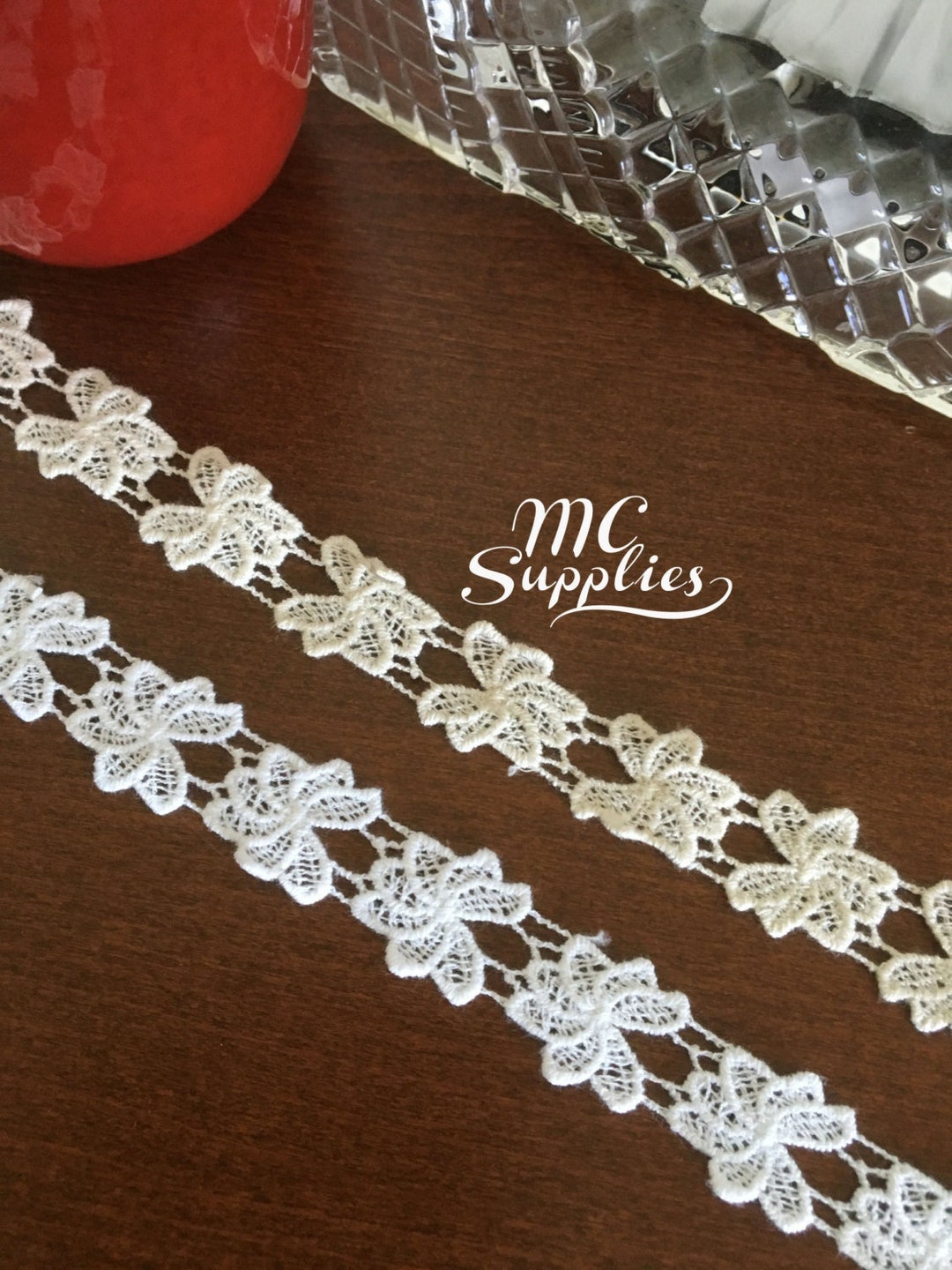 1 Roll,lace Ribbon,white Lace,ivory Lace,craft Lace,lace Trim,sewing ...