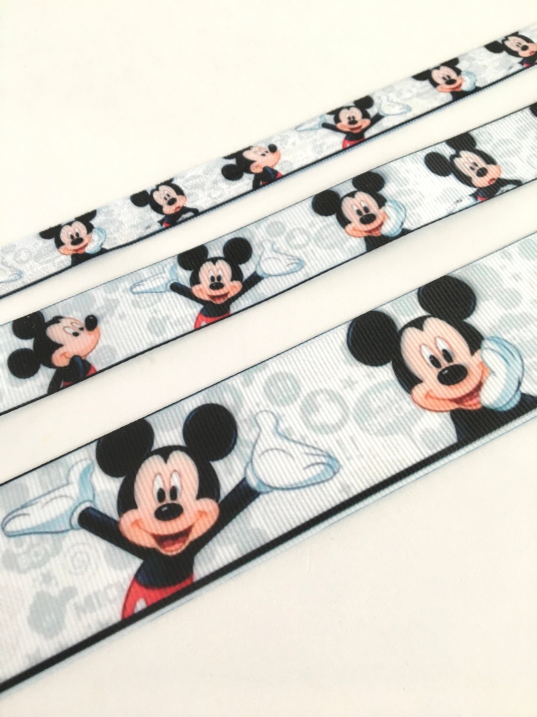 2-50 Yds,mouse Ribbon,ribbon,foe Elastic,mickey Ribbon,grosgrain Ribbon ...