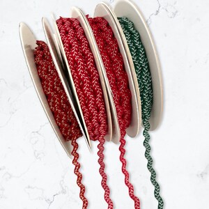 2-27 Yds,linen Ric Rac Ribbon,ric Rac Trim,craft Ribbon,linen Ribbon ...