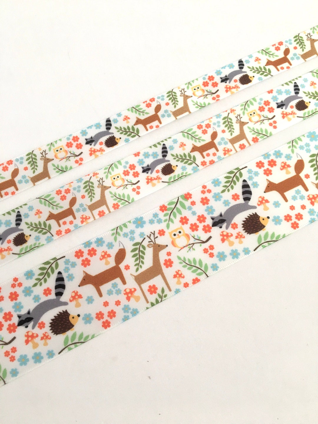 1-10 Yds,wild Animal Ribbon,critters Ribbon,satin Ribbon,animal Ribbon ...