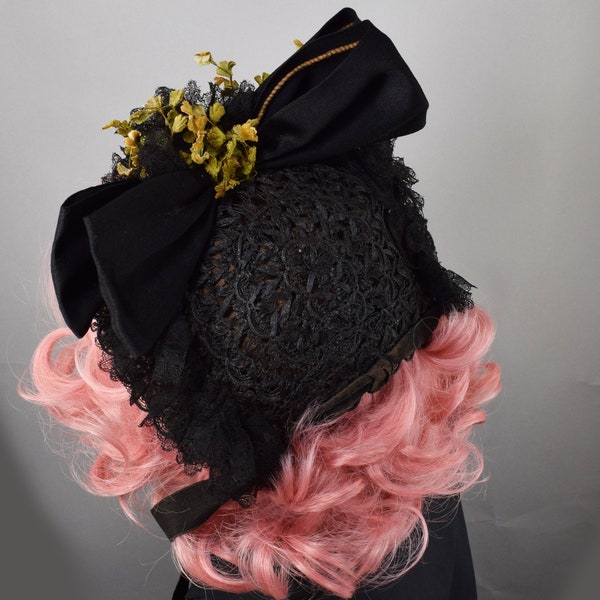 Mourning Bonnet - Etsy