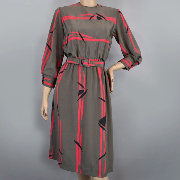 80s Secretary Dress - Etsy