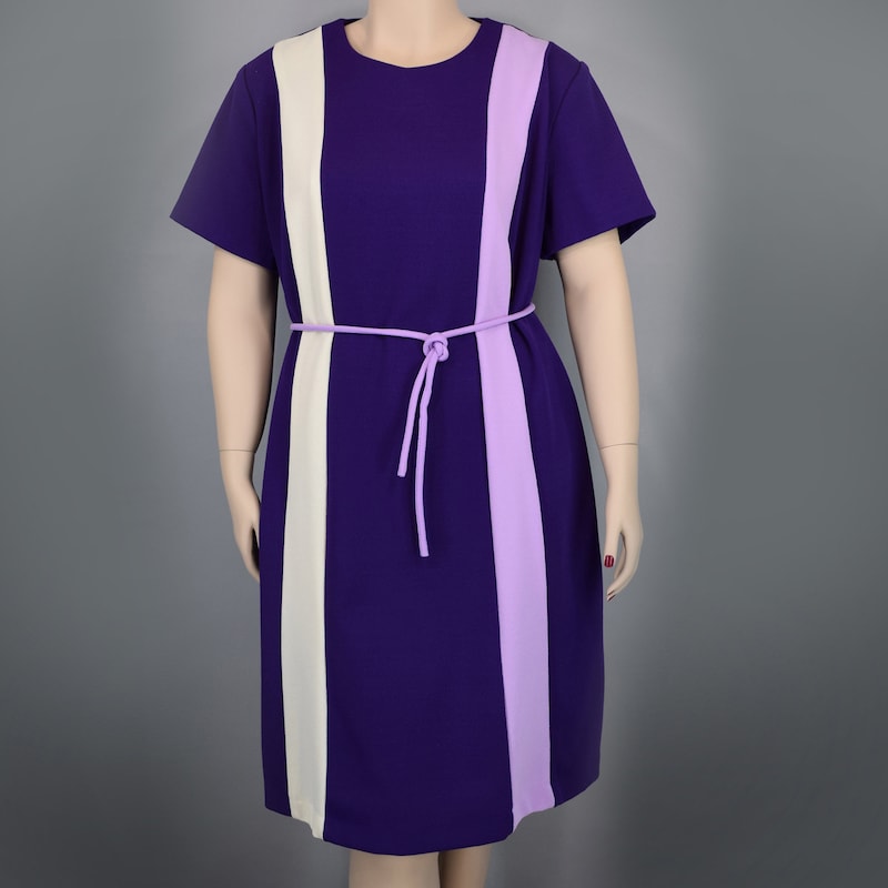 Plus Size Mod Dress - Etsy