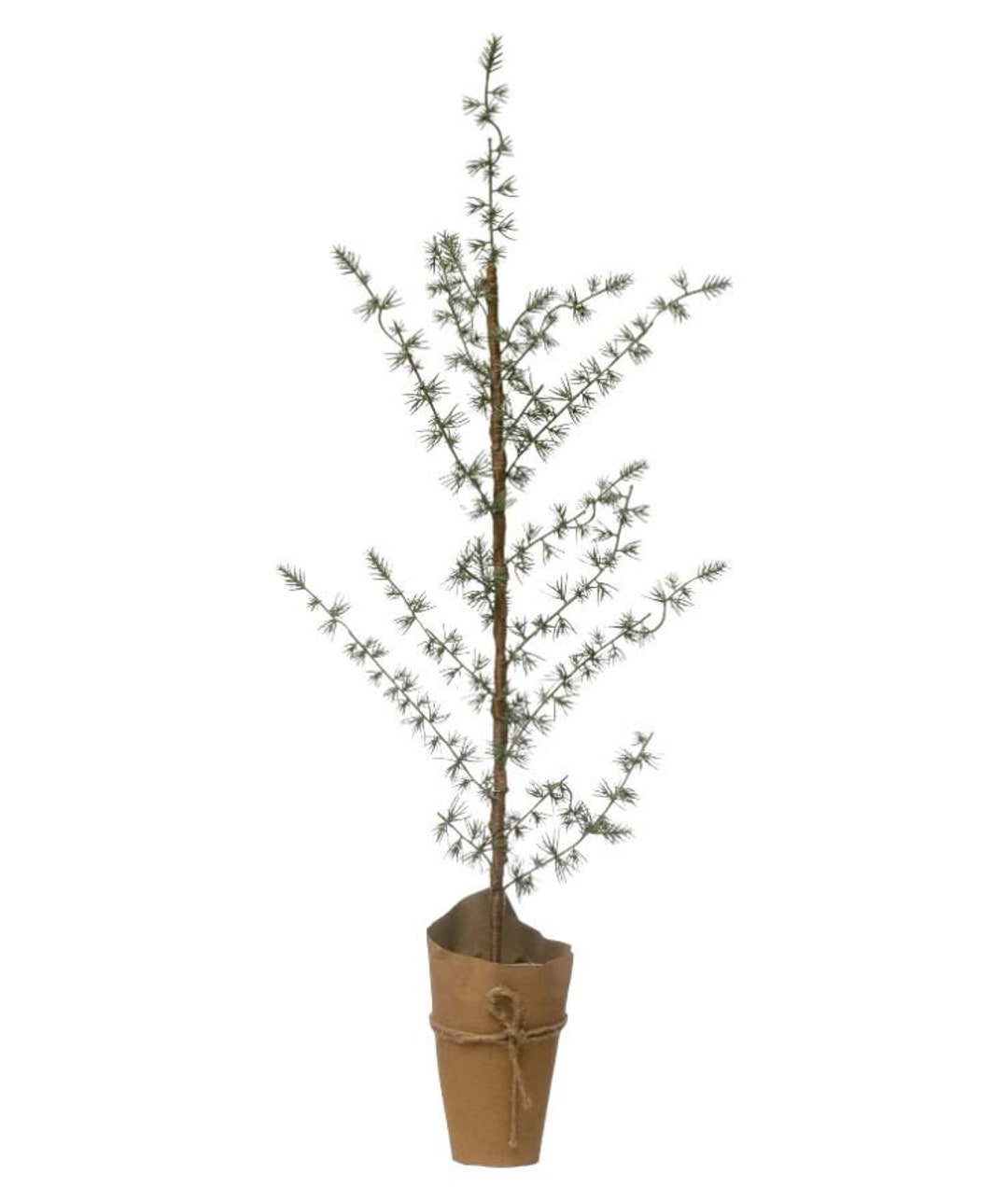 Faux Atlas Cedar Tree Wrapped in Paper - Etsy