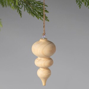 Triple Drop Spindle Ornament - Etsy