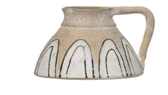 Terracotta Pitcher Kitchen Decor - Etsy