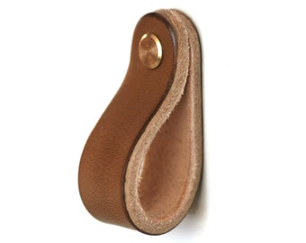 Leather Furniture Handles, Leather Drawer Pulls, Cabinet Knob - Etsy