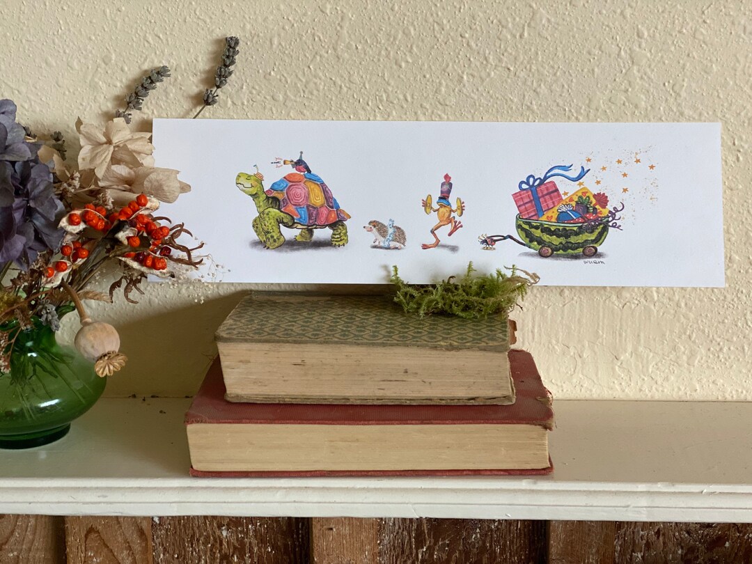 Tortoise Parade-print - Etsy