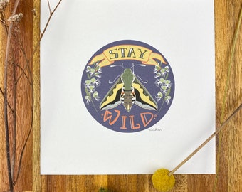 Stay Wild Design PNG File - Etsy