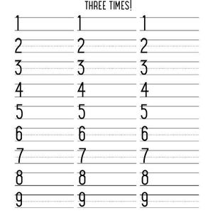 Daily Spelling Practice Worksheet - 3 Times Each - Etsy