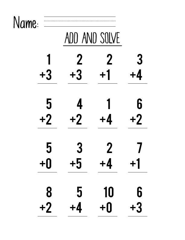 Addition and Subtraction Worksheets | Practice Worksheets - Etsy