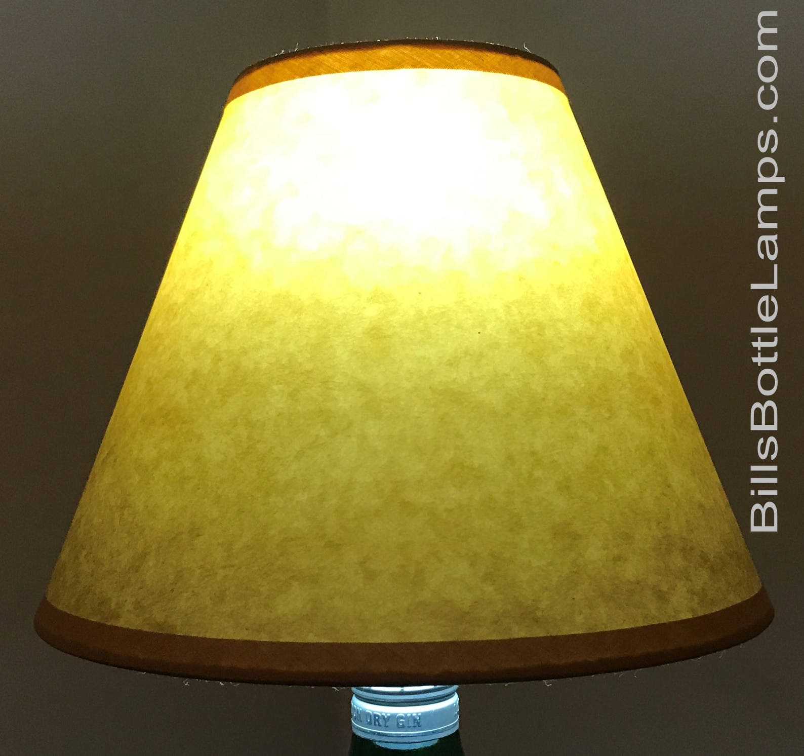 Kraft 9 Inch Custom Handmade Classic LAMP SHADE Bulb Clip Style Rustic ...