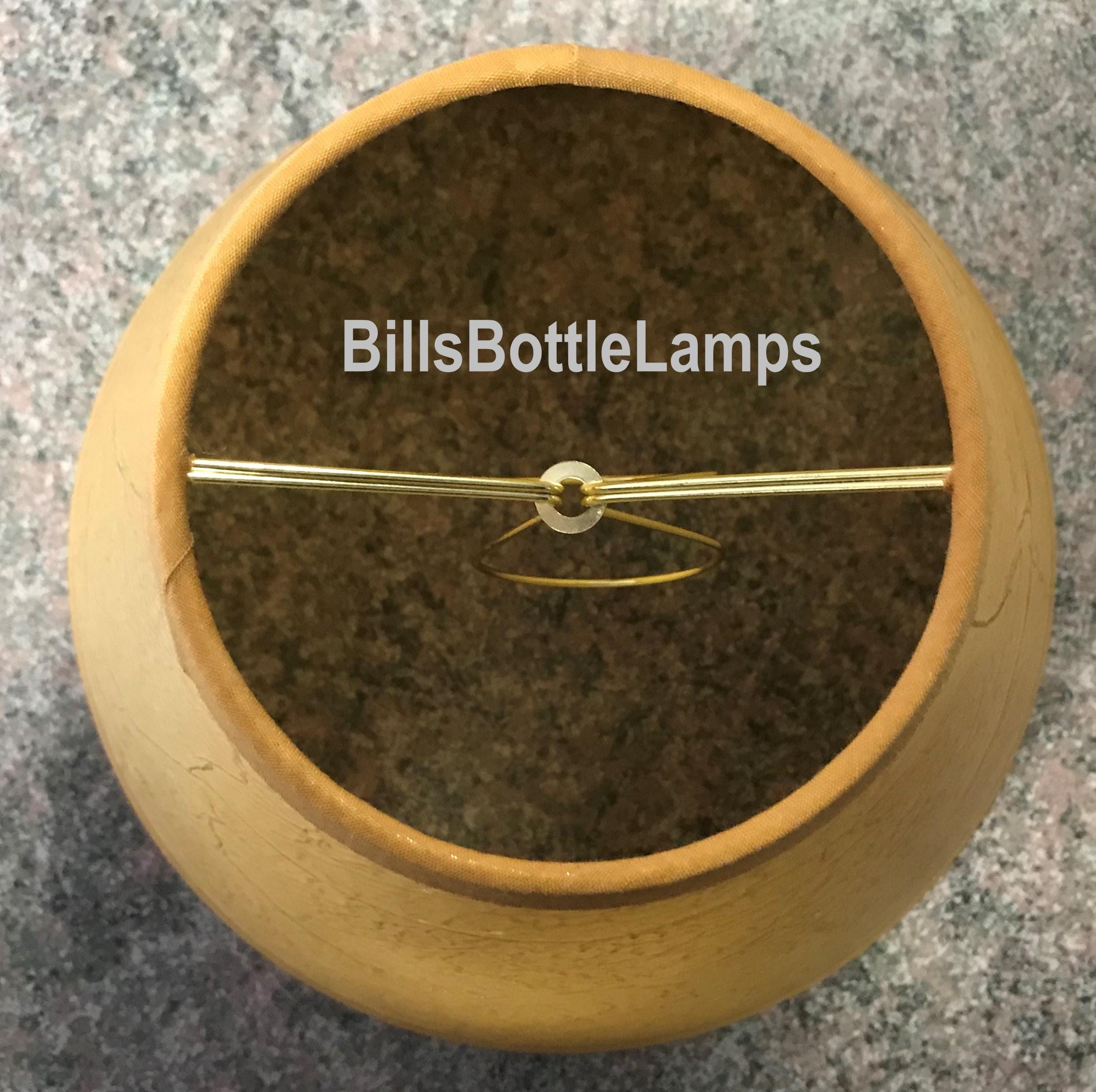 CRACKLE Pattern 9 Inch Custom Handmade Classic LAMP SHADE Bulb Clip ...
